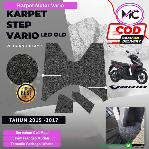 Jual Karpet Motor Vario 125 Old Alas Pijakan Kaki Step Motor Anti Slip ...