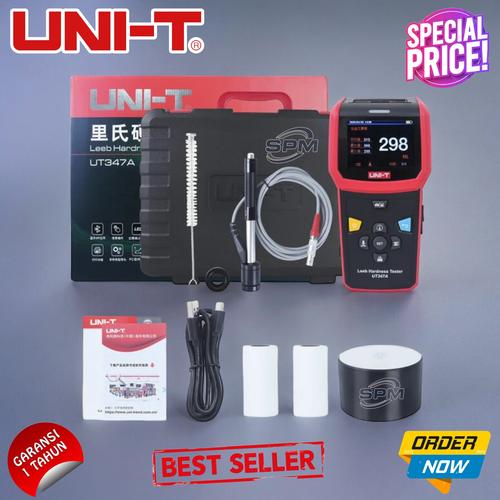 Jual Leeb Hardness Tester w Printer Camera UNI-T UT-347A Metal Gauge ...