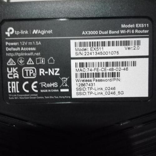 Jual Router Dual Banda Tp-Link Ax3000 Ex 511 Wifi 6 Nexxusroleplay ...