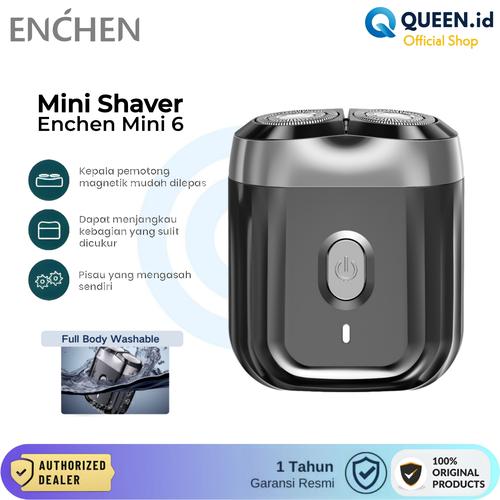 Jual ENCHEN Mini 6 Shaver Alat Cukur Jenggot Kumis Electric Waterproof ...