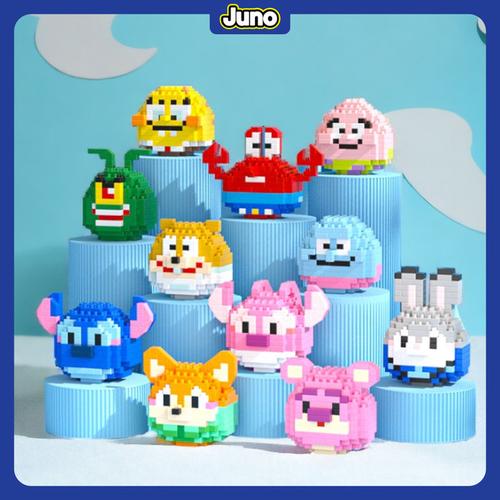 Promo JUNO Damo Egg [LINK 2] Nano Block Kartun Mini Bricks DIY Mainan ...