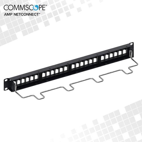 Jual COMMSCOPE CPP-SDDM-SL-1U-24 / 760237046 Blank Panel 24 port STP 1U ...
