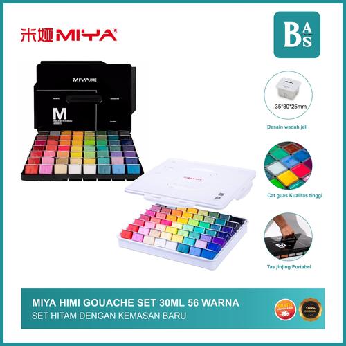 Jual HIMI MIYA Gouache 56 colour, 30ml - Hitam 56 - Kota Denpasar - Bali Art Supplies | Tokopedia