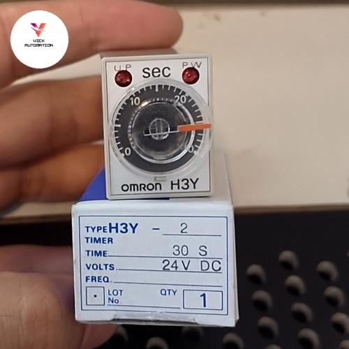 Jual Omron Timer H3Y-2 30S 24Vdc Omron H3Y 2 30S 24Vdc - Jakarta Barat - Vicx Automation | Tokopedia
