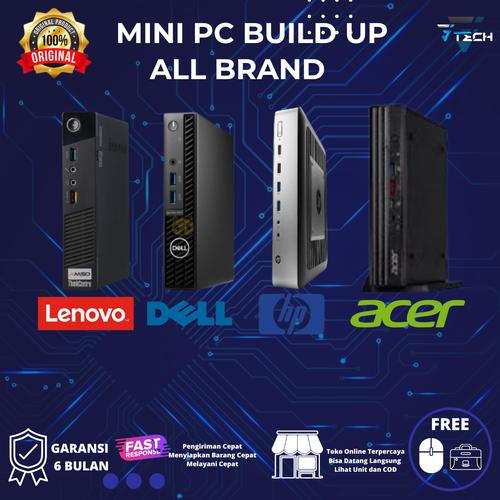Jual MINI PC / PC BUILD UP Core i3 / i5 / i7 Lenovo Hp Dell Acer Mulus ...