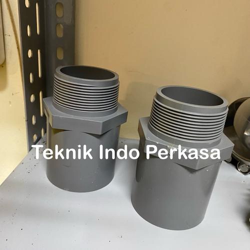 Jual Socket valve AW / SDL ( sock drat luar ) PVC 1/2" inch - Jakarta ...