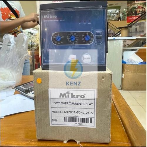Jual Overcurrent relay / over current relay mikro NX203A-240 - Jakarta ...