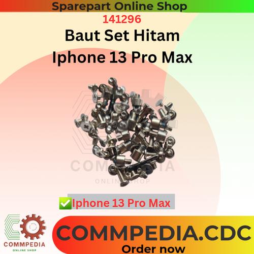Jual Baut set/Baut Iphone 13 Pro Max - Hitam - Kota Bandung - Commpedia ...