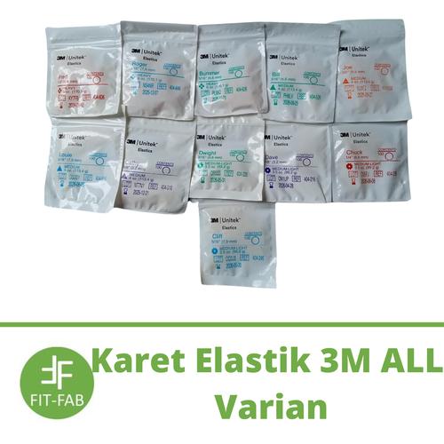 Jual Karet Elastik 3M ALL Varian karet Behel Elastic Band - Dave - Kab ...
