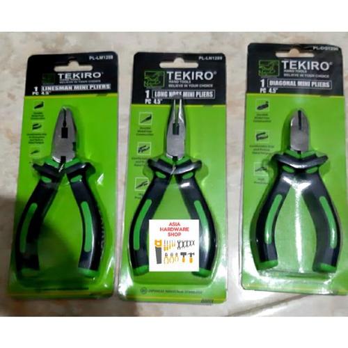 Jual READY!! Tang 4,5" Kombinasi Lancip dan Potong TEKIRO harga satuan ...