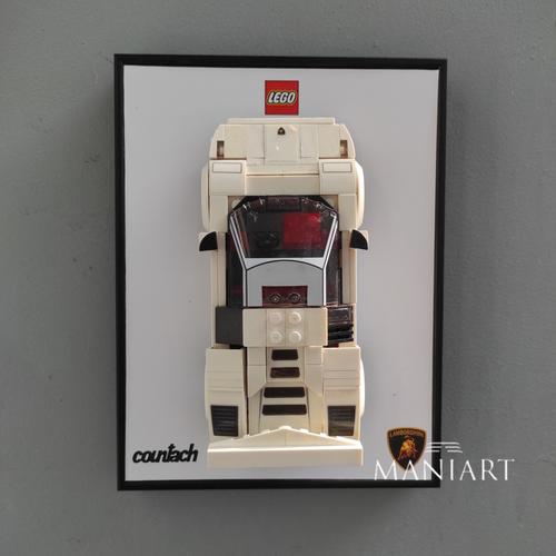 Jual Lamborghini Lego Speed Champions Display Poster Frameblock Wall ...