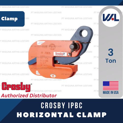 Jual Horizontal Clamp IPBC Crosby Lifting Clamp, WLL 3 Ton - Kota Tangerang - PT Wiguna Artha ...