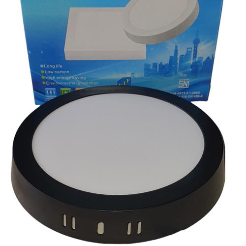 Promo Lampu LED Downlight Panel Outbow 12 Watt Bulat Body Hitam 4000K ...