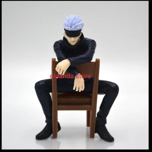 Jual Anime Jujutsu Kaisen Gojo Satoru Break Time With Chair Figure ...