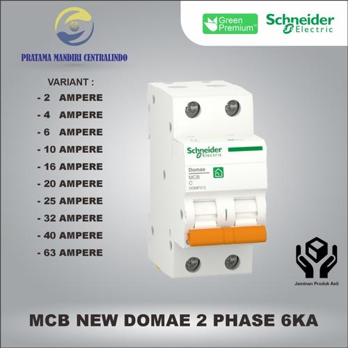 Jual MCB Schneider Domae 2 Phase 20 Ampere Original SNI, 2p 20a 2 pole - Jakarta Pusat - Plasma ...