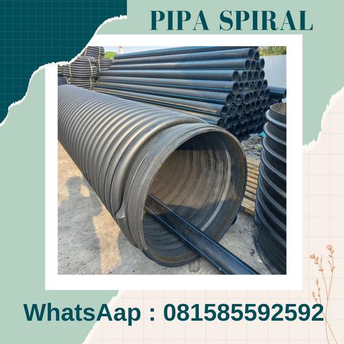 Jual PIPA SPIRAL HDPE 16" DOUBLE WALL SN8 1 BATANG 6 M - Kab. Bogor ...