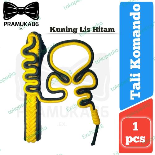 Jual Tali Komando Pramuka Kuning Lis Hitam / Talikoor Tali Komando ...