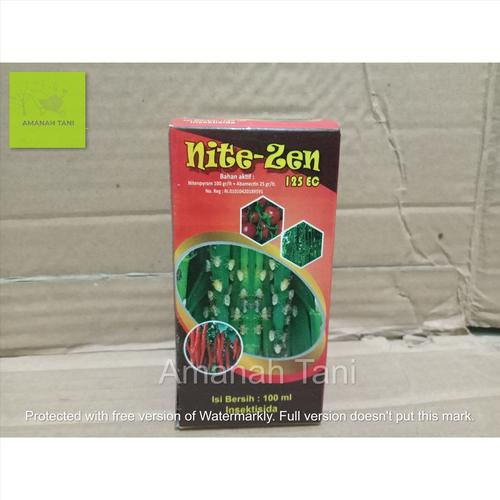 Jual Insektisida Sistemik Nite-zen Nitempiram + Abamectin 100 ml untuk ...