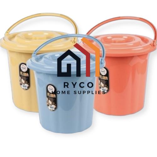 Promo Ember Plastik + Tutup 16 Liter/ Ember Plastik Flora 16 Liter ...