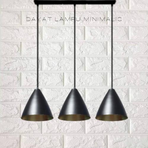 Jual Lampu hias lampu minimalis lampu mini bar lampu cabang 3 lampu ...