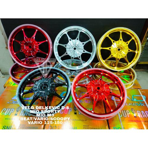 Jual VELG DELKEVIC DND P-8 MIO SPORTY - MIO M3/MIO Z Original VELG ...