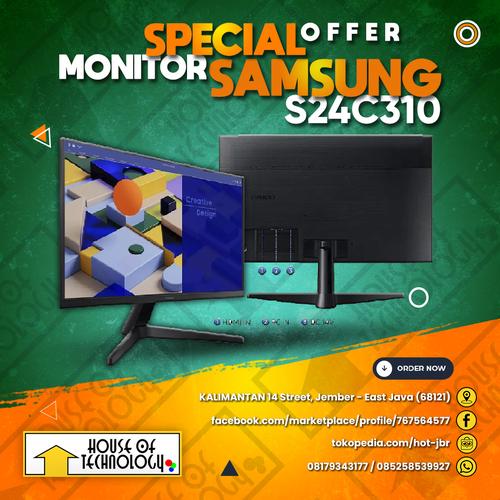 Jual Monitor Samsung 24" S24C310 Essential 75Hz IPS FreeSync - Kab ...