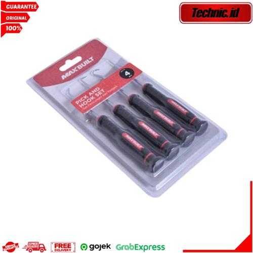 Jual Tool Kit Set Maxbuilt Set 4 Pcs Pick And Hook Precision Pick And ...