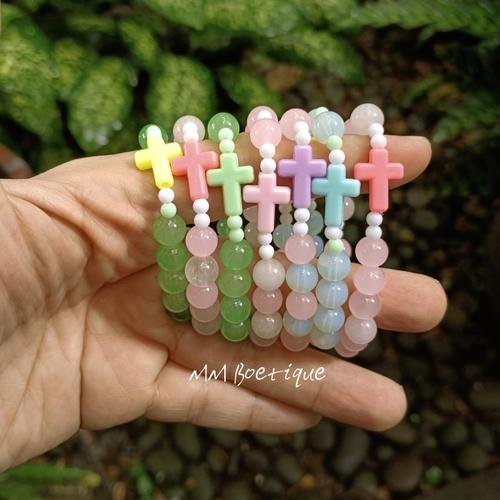 Jual gelang kristal rosario anak - Merah Muda - Kota Bandung - MM ...