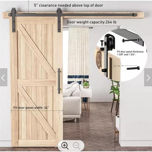 Jual Pintu Geser Barn Door Sliding Besi Rel Pintu Geser Door Track ...