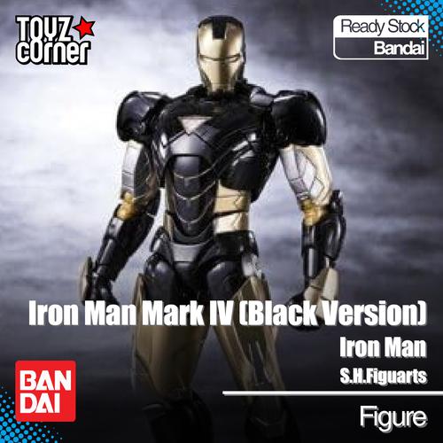 Promo Bandai S.H.Figuarts Iron Man Mark VI (Black Version) Cicil 0% 3x ...