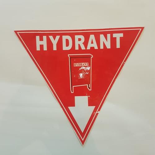 Jual Sign Sticker Rambu Segitiga Hydrant uk 20x20x20cm - Jakarta Barat ...