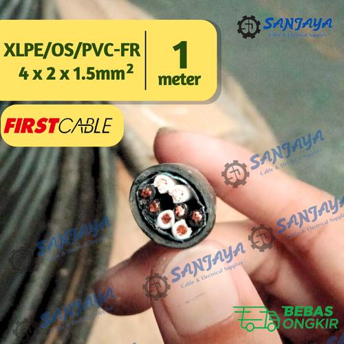 Jual Kabel XLPE / OSCR / PVC-FR 4x2x1.5mm Signal Instrumen First Cable - Jakarta Barat - Sanjaya ...