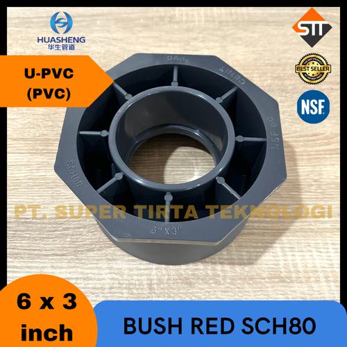 Jual Bush Reducer PVC (U-PVC) Sch.80 6 x 3 inch - Kab. Tangerang - STT ...
