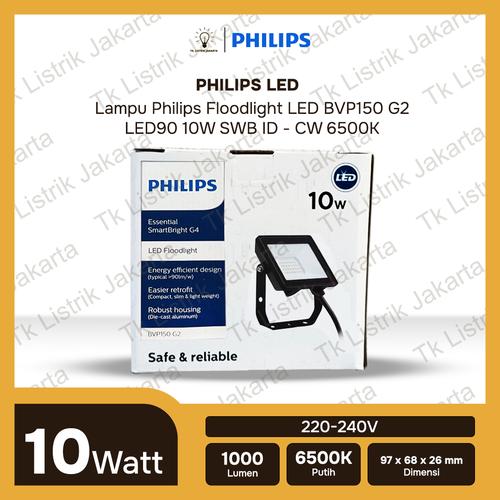 Promo Lampu Sorot LED Philips BVP150 SWB G2 GM 10W 220-240V - CW 6500K - Jakarta Utara - Tk ...