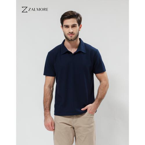 Promo Zalmore Basic Men Polo Shirt Premium Cotton - Kaos Polo Pria ...
