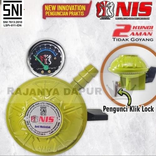 Jual NIS Regulator Gas Klik Lock (N2 11 BB) - Tekanan Rendah - nis ...