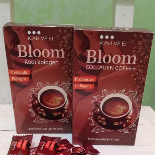 Jual Paket 2 Kotak Kopi Bloom Collagen | Coffe Bloom Collagen Kopi ...