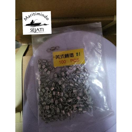 Jual CRANE SWIVEL #1, #1/0, #2/0, #3/0 HARGA PER PCS MINIMAL BELI 12 ...
