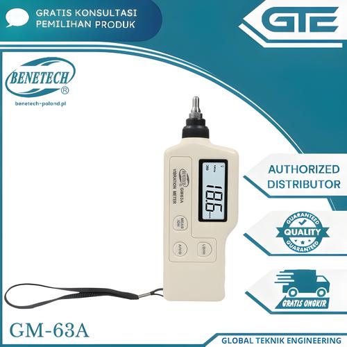 Jual Vibration Meter GM63A Benetech ORIGINAL Vibrometer Tester GM-63A ...