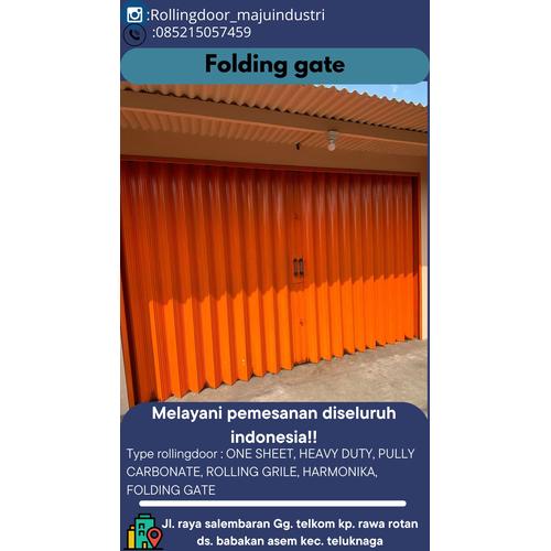 Jual pintu ruko folding gate ketebalan 0,5mm - Jakarta Barat ...