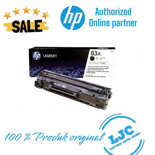 Jual Toner HP LaserJet 83A Black ORIGINAL 100% - Jakarta Selatan ...