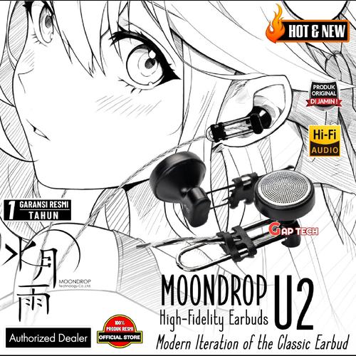 Jual Moondrop U2 / U-2 / U 2 High Fidelity 14.8mm Dynamic Driver ...