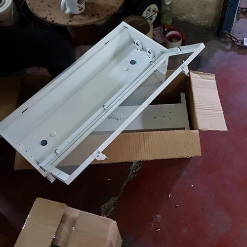 Jual kap lampu TKI Acrylic 2x18 Bening/Susu fitting dan kabel - Jakarta ...