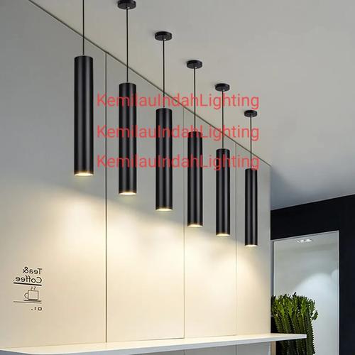 Jual SL80613-1BK LAMPU GANTUNG HIAS PLAFON PANJANG MINIMALIS VINTAGE ...