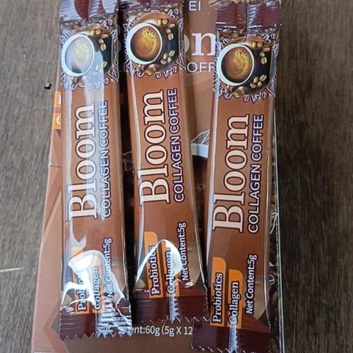 Jual Kopi Bloom Collagen [ 1 Kotak 12 Sachet ] Bloom Collagen Kopi ...