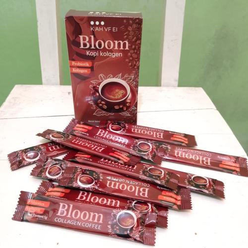 Jual 1 KOTAK 12 SACHET || Bloom Collagen Coffee Original Kopi Kolagen ...