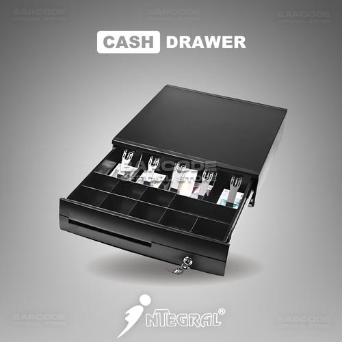 Promo Cash Drawer Integral CR4001 CR-4001 Laci Penyimpan Uang Port RJ ...