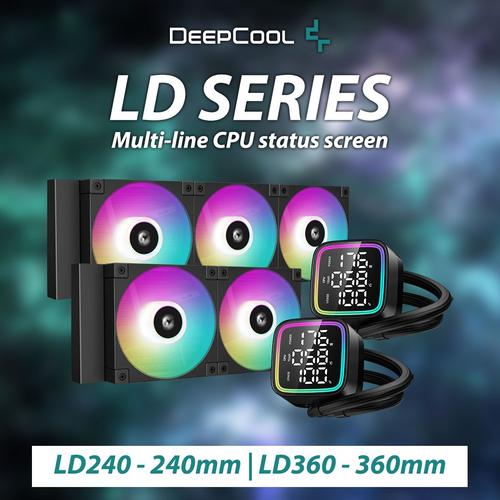 Jual Deepcool LD240 DIGITAL ARGB AIO CPU Cooler 240MM LIQUID - Jakarta Barat - CHANDUT REDCOM ...