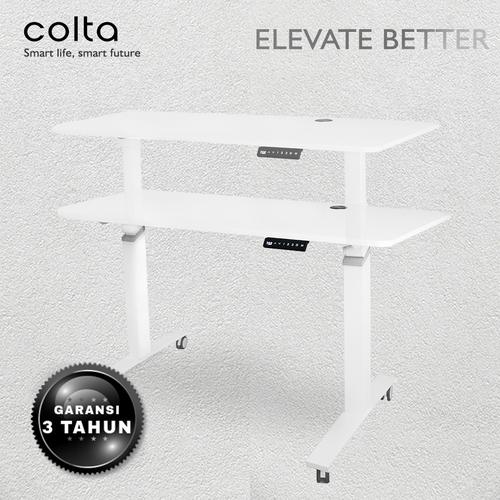 Promo Colta Elevate Better Electric Adjustable Standing Desk Meja Kerja ...