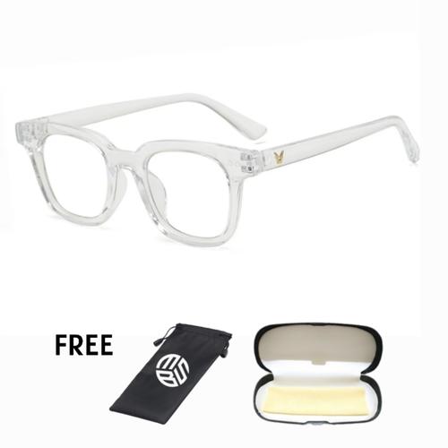 Jual KACAMATA VINCENT FRAME TRANSPARAN LENSA CLEAR - Jakarta Barat ...